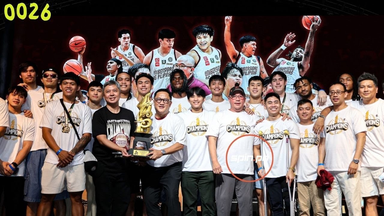 UP Men's Basketball UAAP Season 87 Champion Celebratory Bonfire UP ...