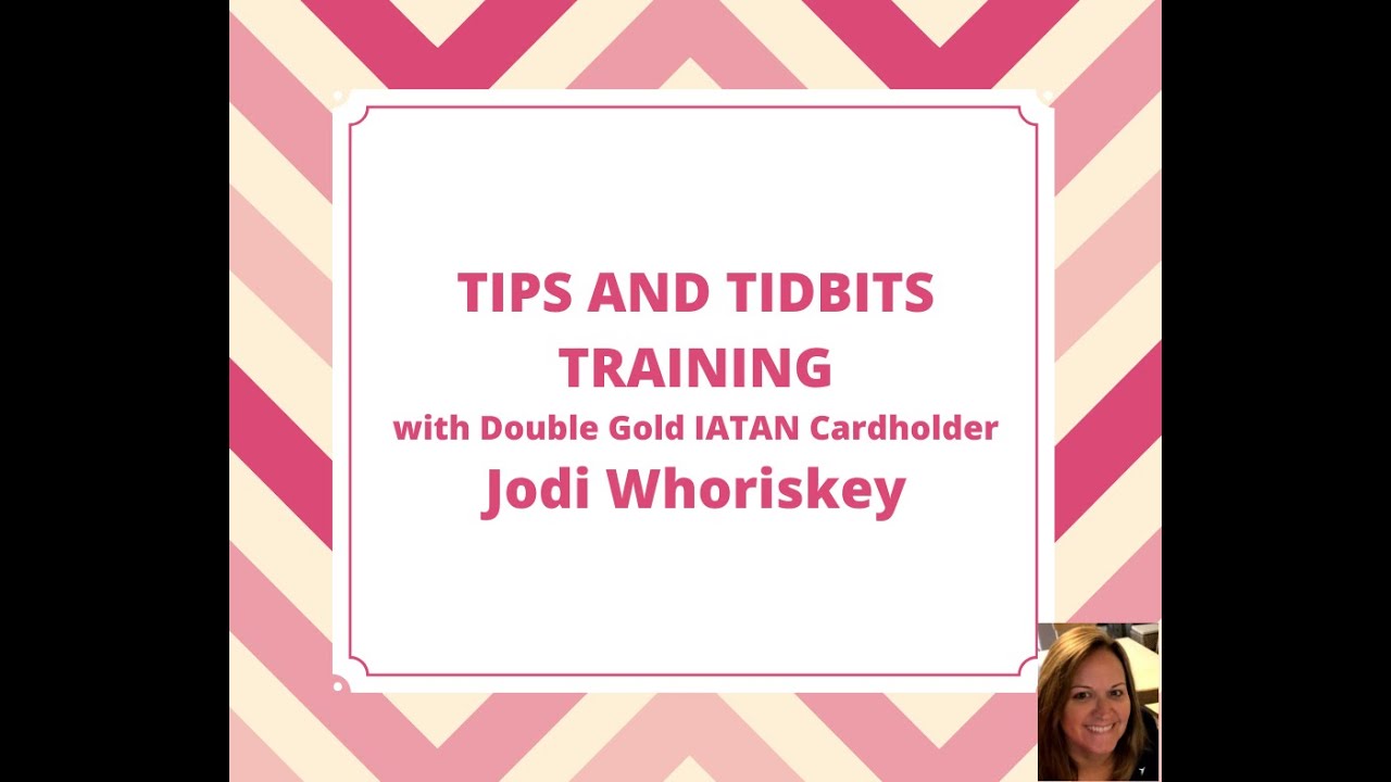 Tips & Tidbits Training - YouTube