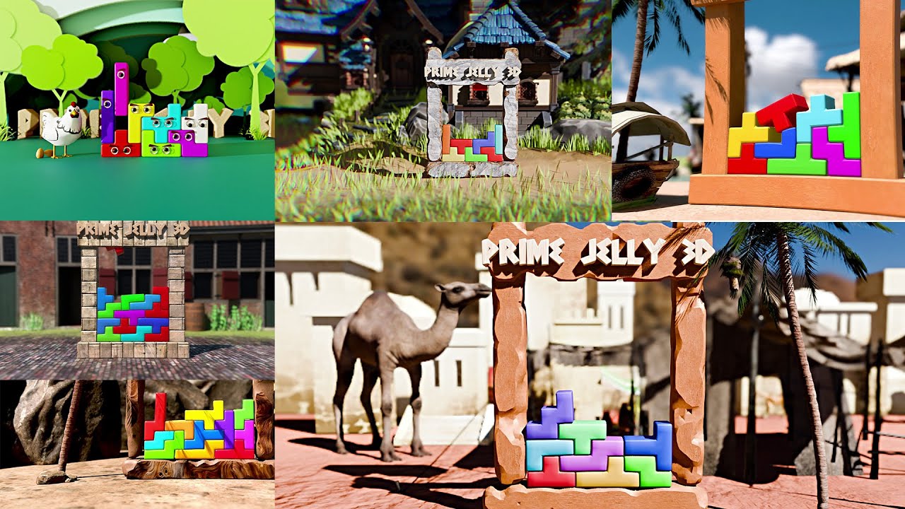 Soft Body Tetris compilation Live Stream - YouTube