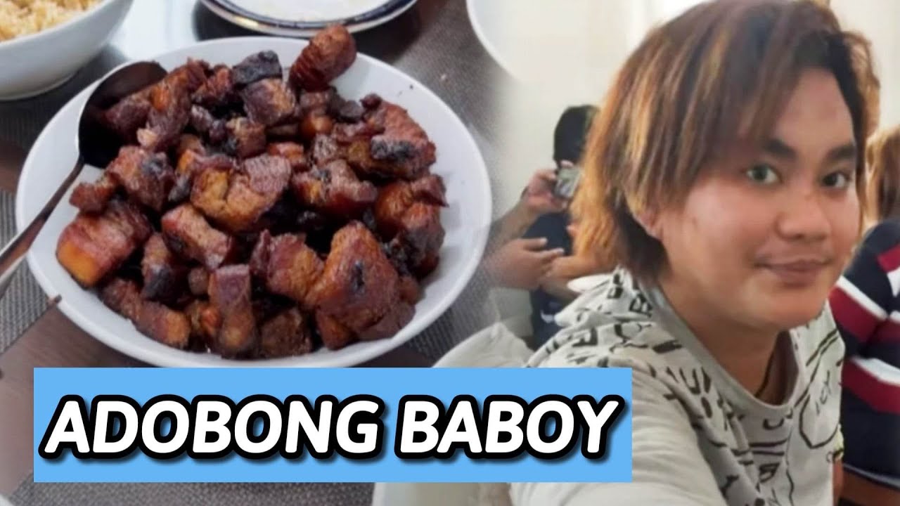 Adobong Baboy ni Didong Vlog 🙂 - YouTube