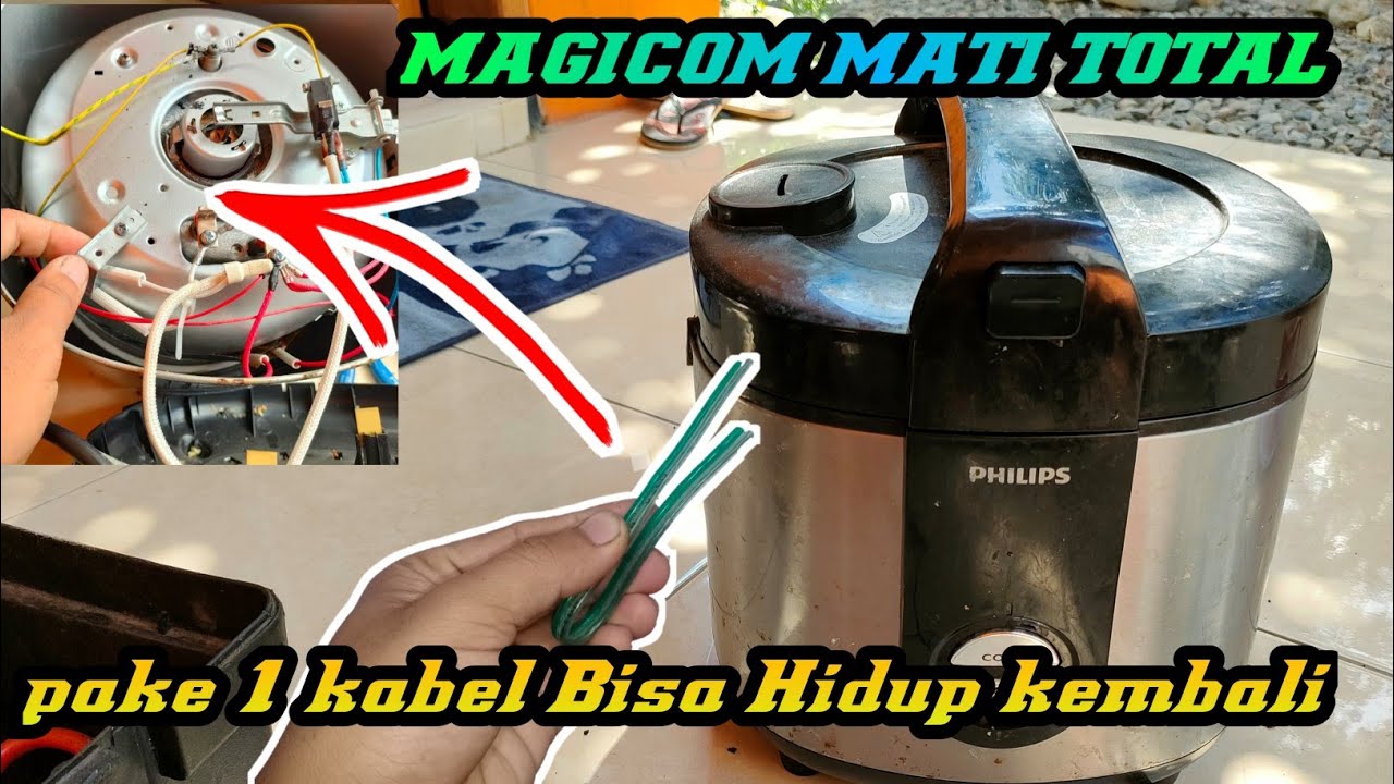 Cara Memperbaiki Magicom mati total - YouTube