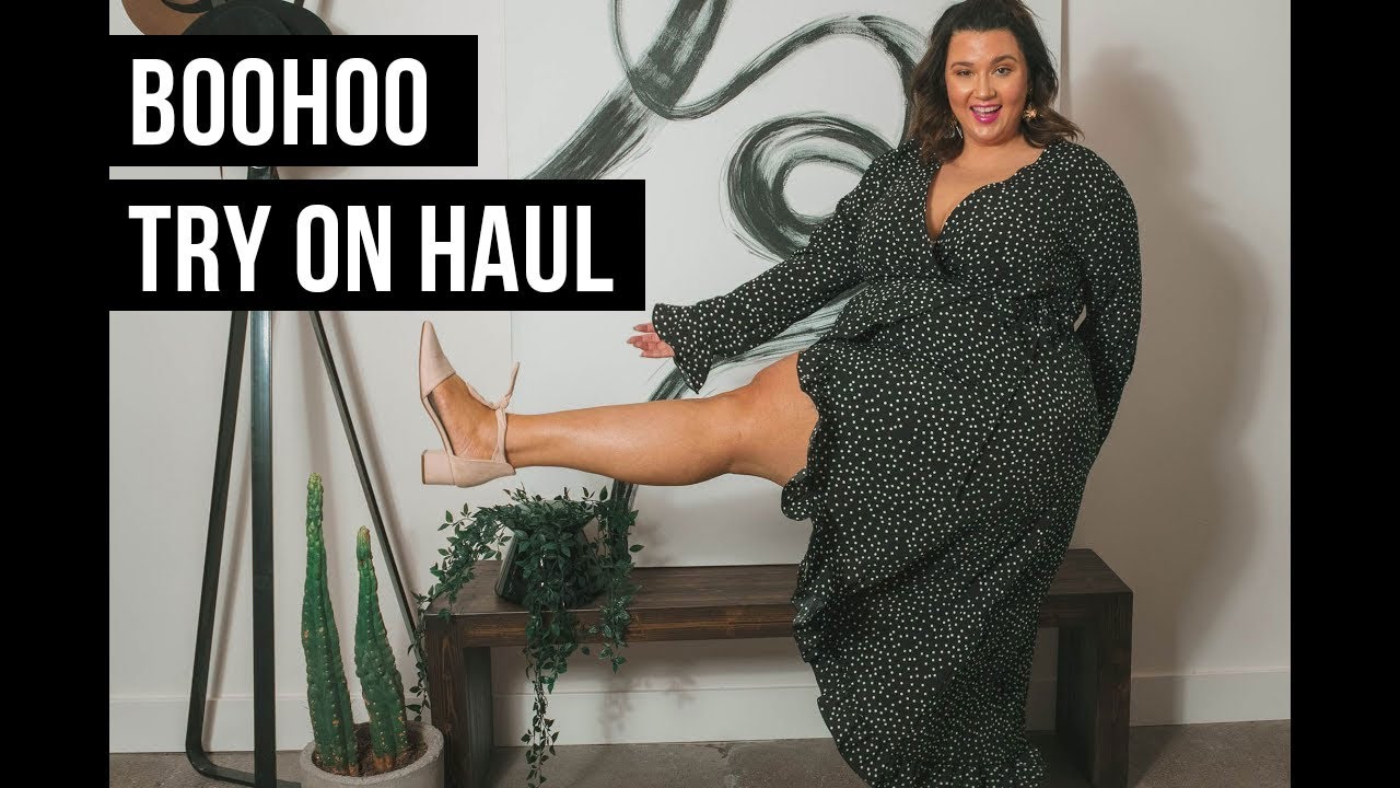 PLUS SIZE FASHION TRY ON HAUL | Newness from BOOHOO | Sometimes Glam ...