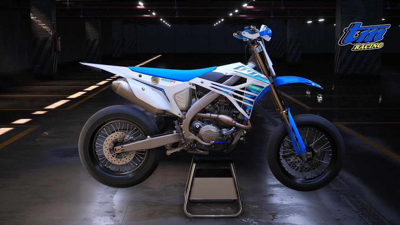 TM 450 Motard - Wheelie Madness - YouTube