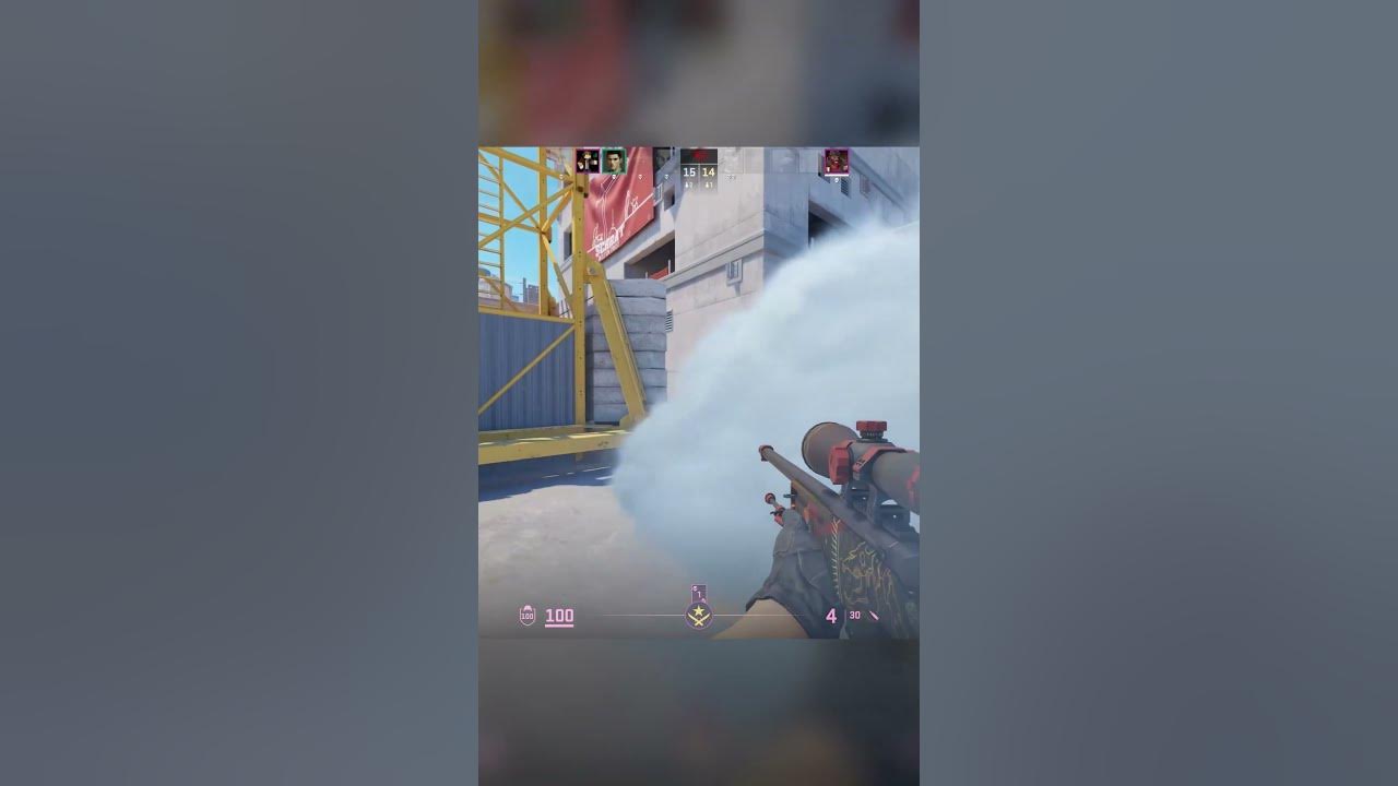 (CS2) 1v2 AWP no scope CLUTCH - YouTube