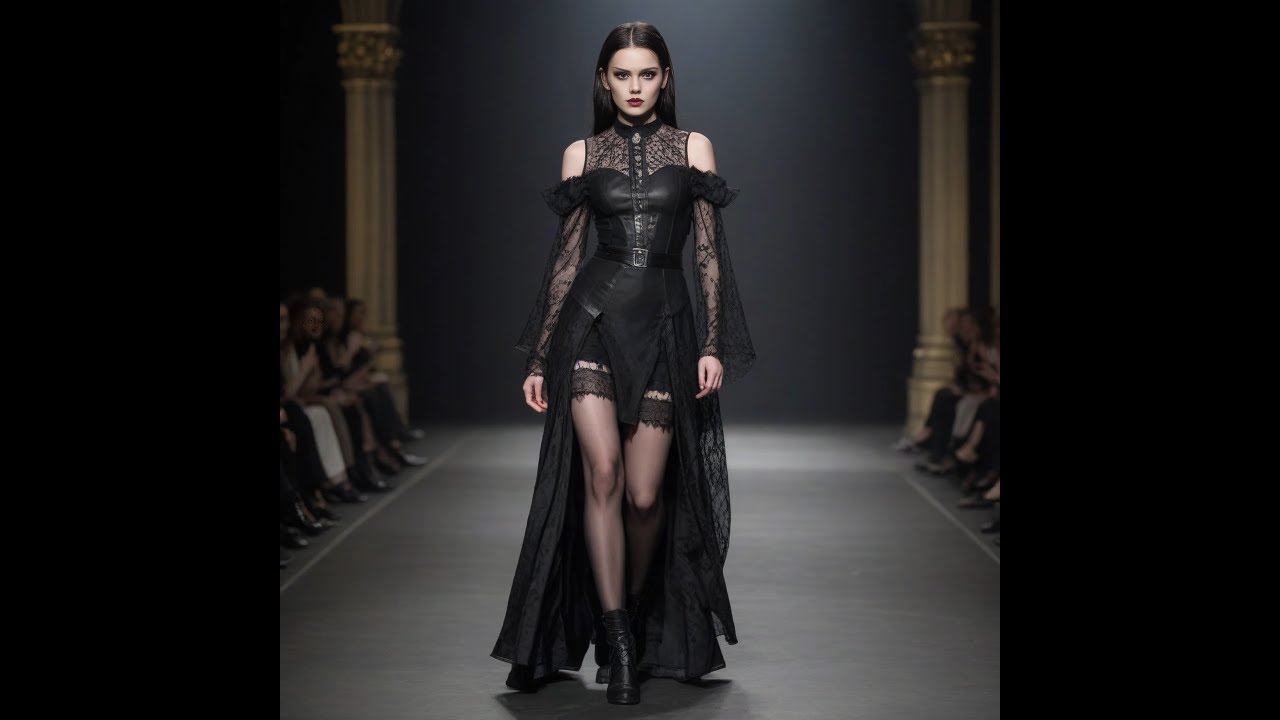 Goth Fashion Catwalk - YouTube