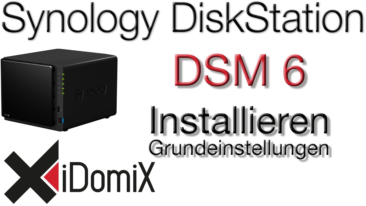 Synology DiskStation einrichten DSM 6 installieren Grundeinstellungen ...