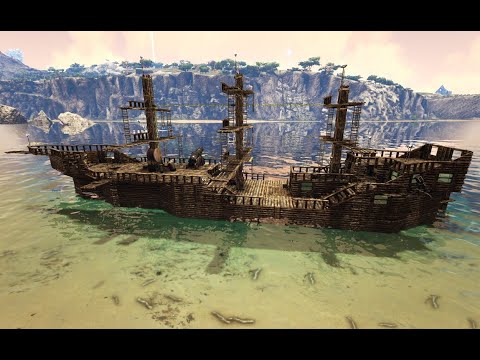 Ark - SuperDooM - Building a new Pirate Ship on Ascension. Part 1 - YouTube