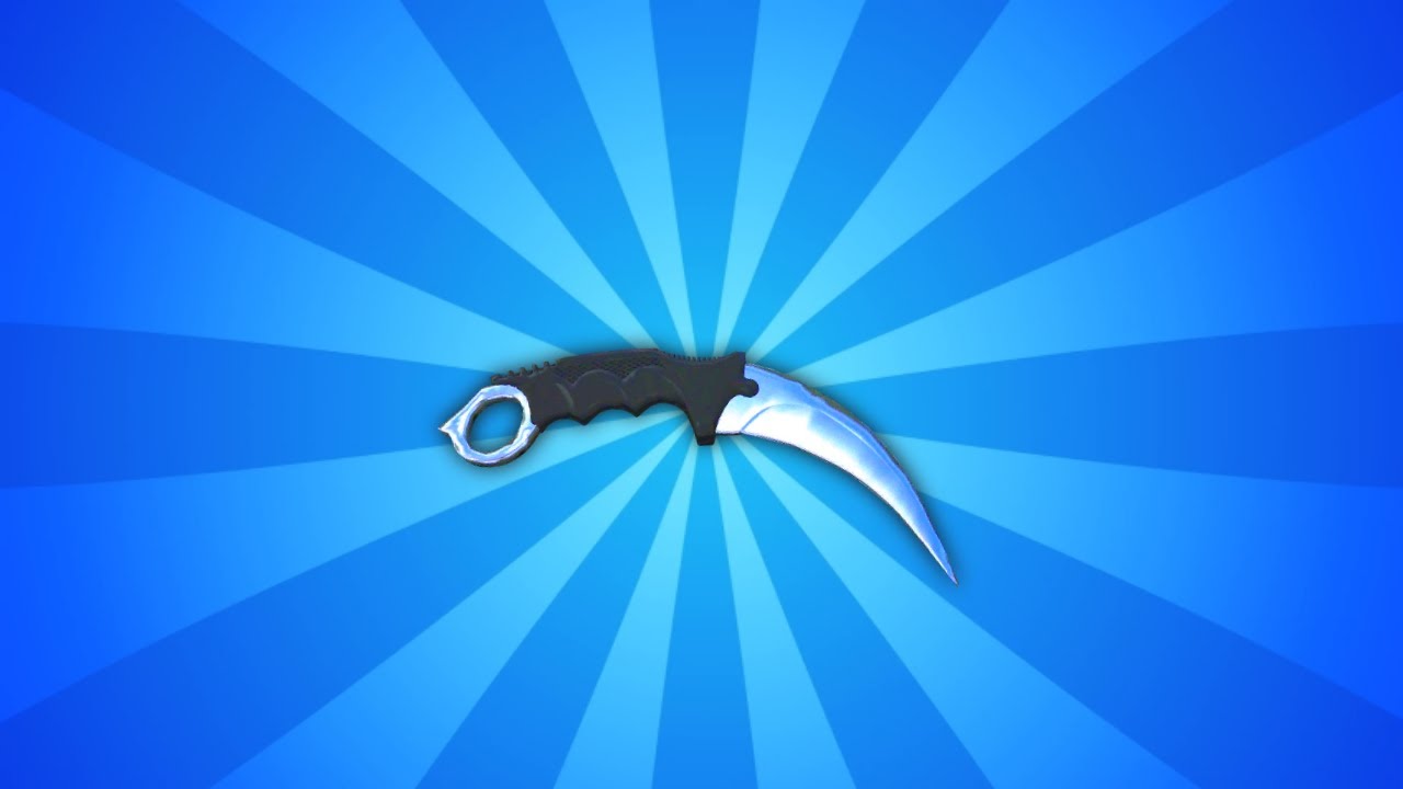 The karambit Knife in ROBLOX (ARSENAL) - YouTube