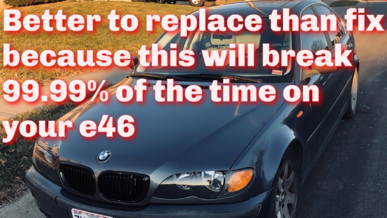 BMW E46 Pillar Trims are guaranteed to break when removing either for fixing or replacement ...