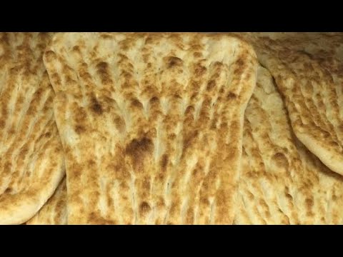 Naan tandoori paraki afghaniنان تندوری پرکی خانگی افغانی - YouTube