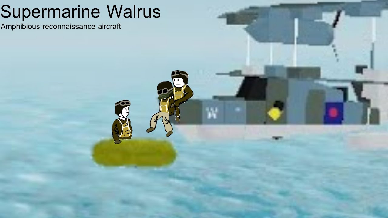 Plane crazy : Supermarine Walrus tutorial EP.1 - YouTube