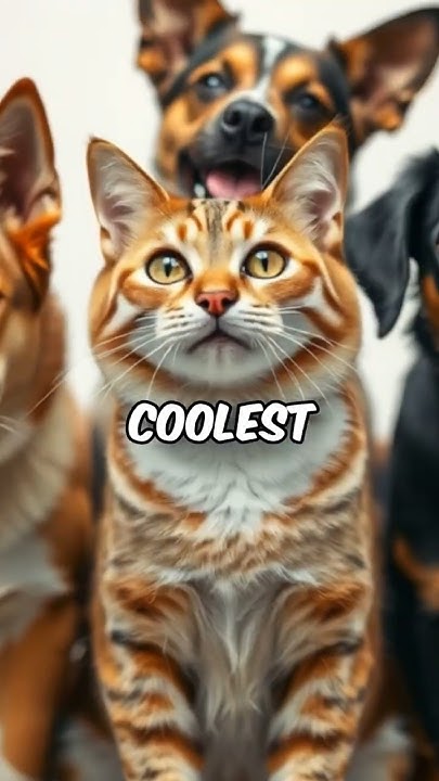 A Cat Who Thought She Was a Dog #cocomelon #animals #wildlife #cute # ...