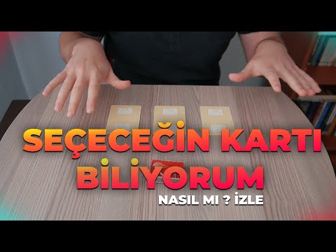 İNANILMAZ TAHMİN NUMARASI VE SIRRI-KARTLARLA SİHİRBAZLIK NUMARALARI NASIL YAPILIR?-KART NUMARALARI