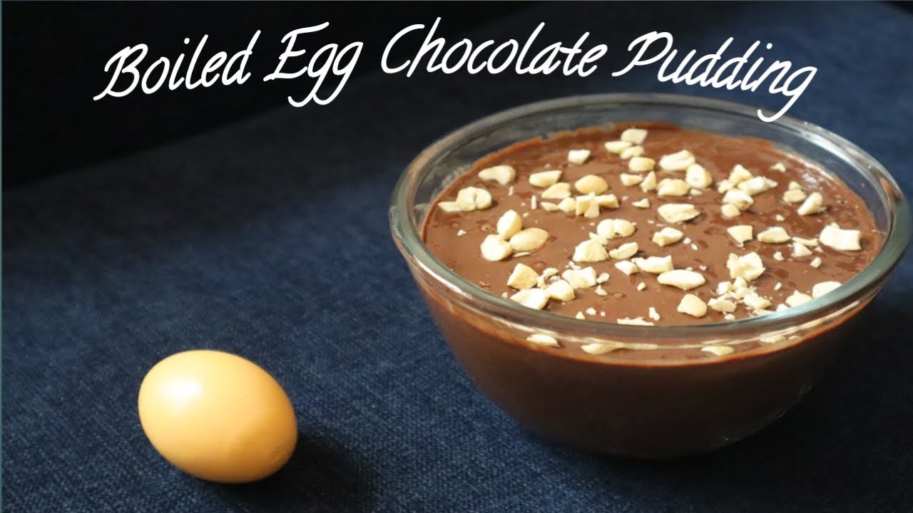 Boiled Egg Chocolate Pudding - YouTube