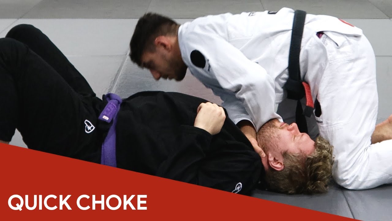 Knee on Belly Baseball Choke - BJJ Technique Breakdown - YouTube