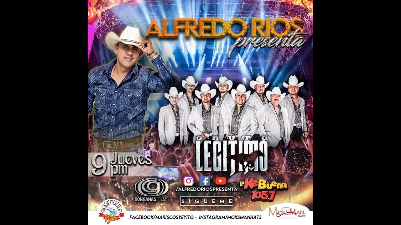 Alfredo Rios Presenta Grupo Legítimo - YouTube
