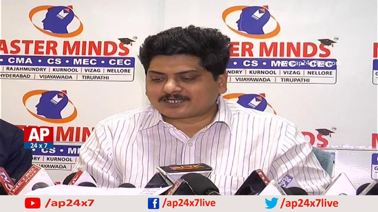 Masterminds Director M Mohan Speaks to Media over Students Achieve 4 ...