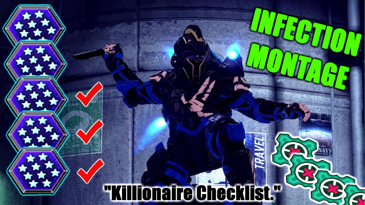 "Killionaire Checklist." A Halo 5 Infection Montage - YouTube