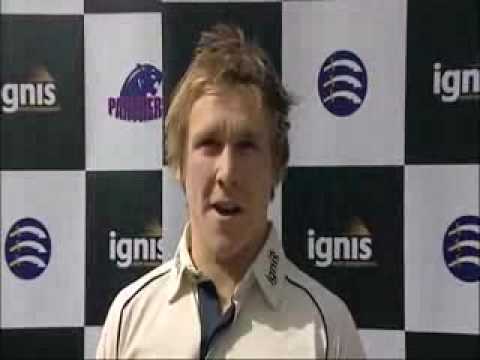 Middlesex County Cricket Club video player profile - Adam London - YouTube