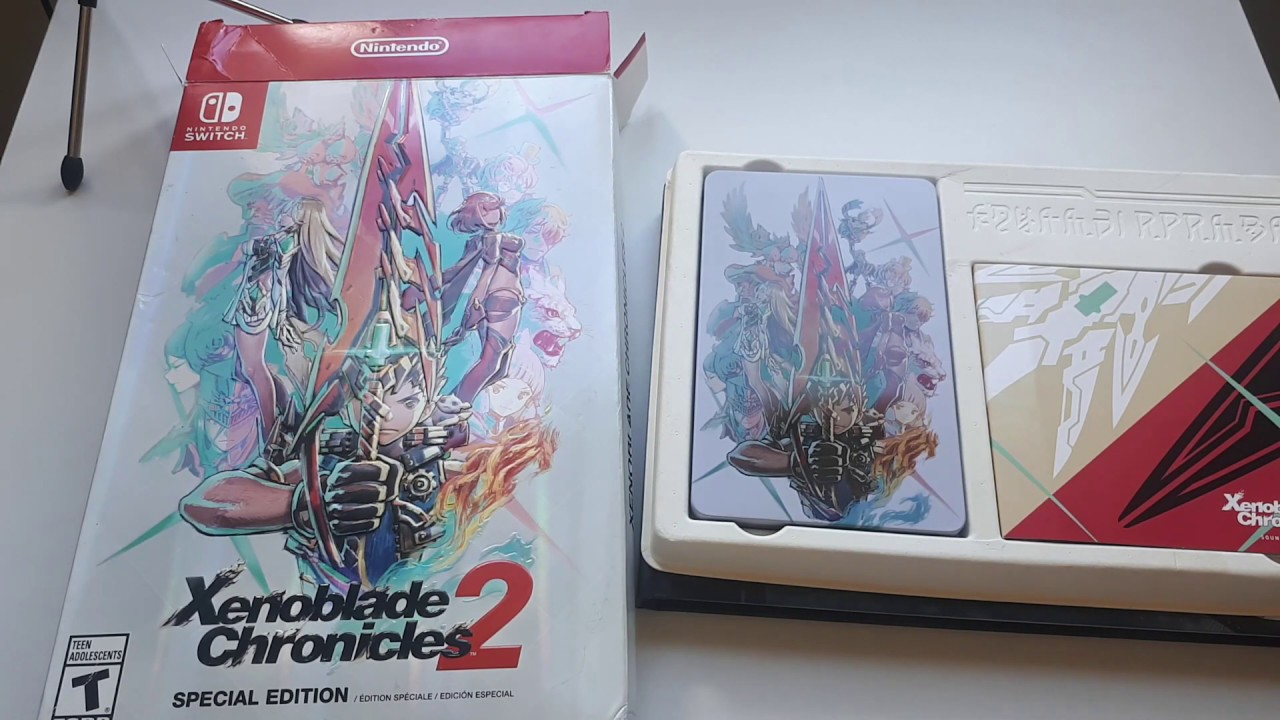 Xenoblade Chronicles 2 - Special Edition (Unboxing e Review) - YouTube