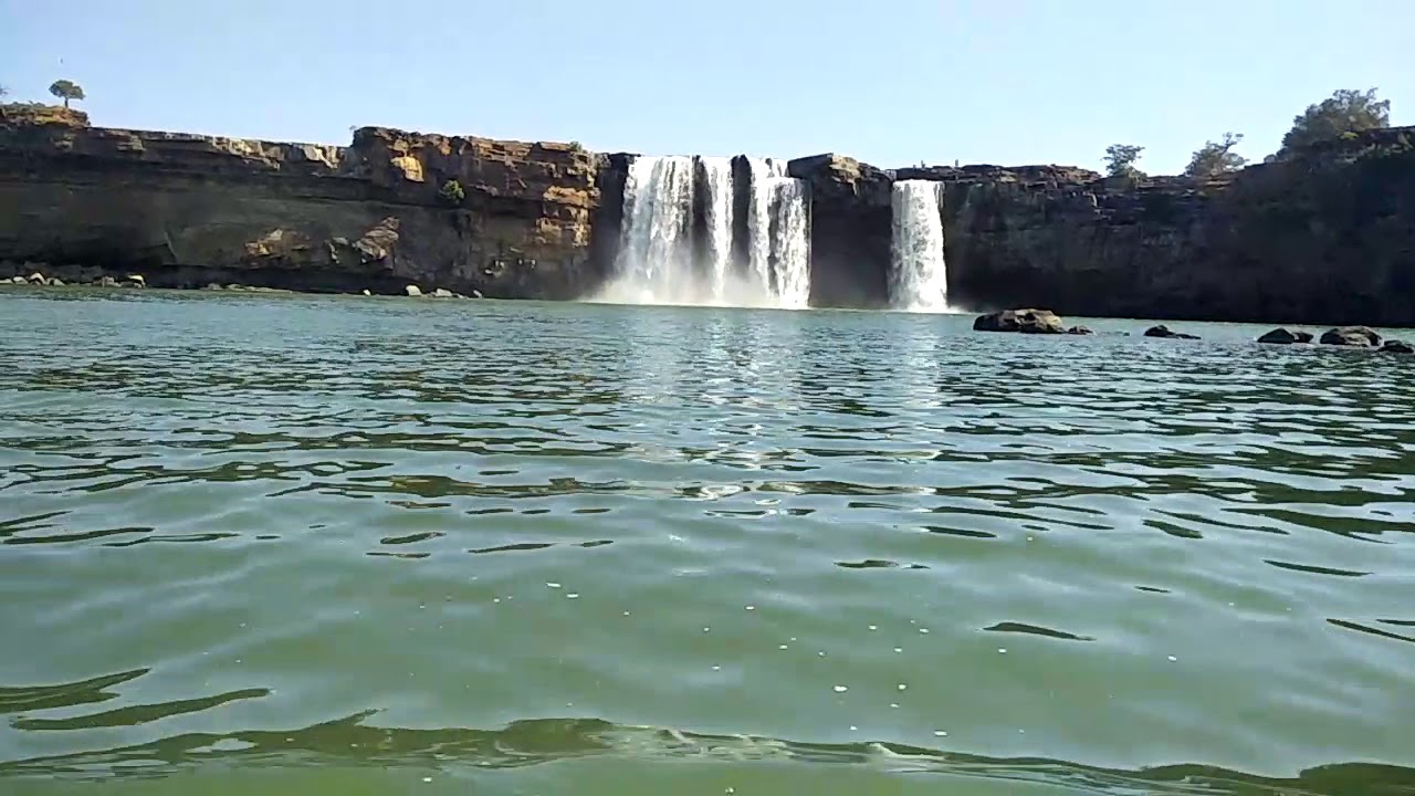 Chitrakoot Water falls Chattisgarh - YouTube