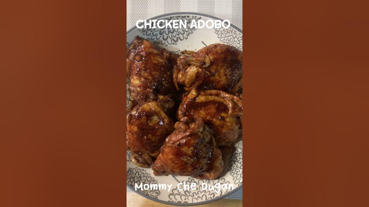 How to cook the perfect Chicken Adobo? | Filipino Food | #shorts - YouTube