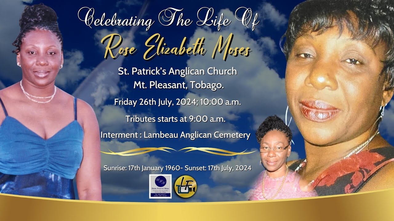 Celebrating The Life of Our Beloved Rose Elizabeth Moses - YouTube