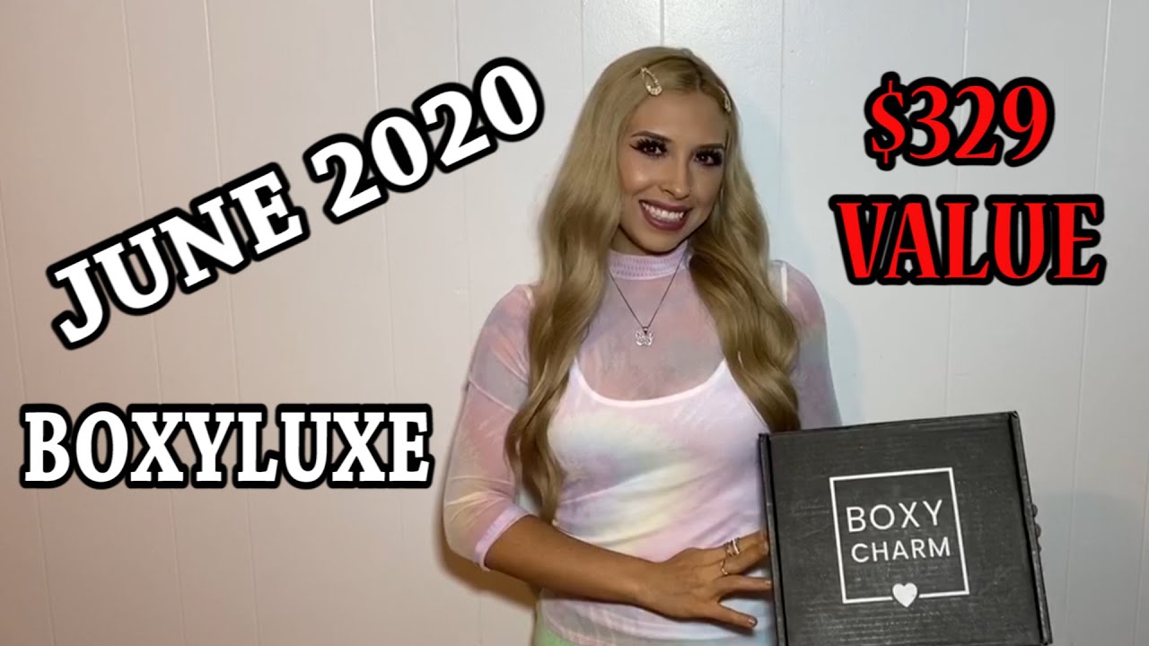 BOXYLUXE UNBOXING! JUNE 2020 - YouTube