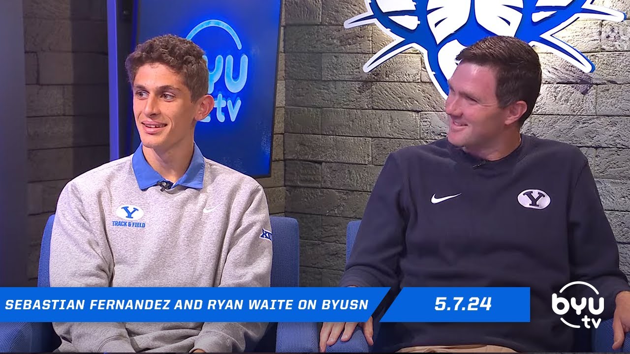 Sebastian Fernandez and Ryan Waite talk new records and BYU athletes in ...