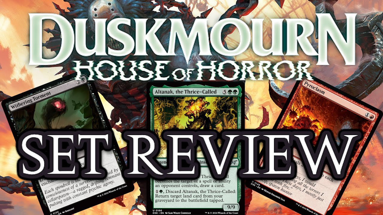 Duskmourn Limited Set Review |⚫🔴🟢 Black, Red and Green | Commons ...