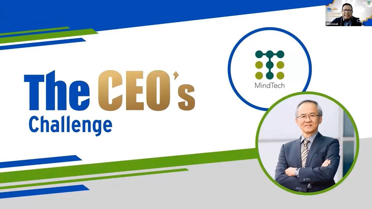 MindTech Education: The CEO's Challenge Award Ceremony 2021 - YouTube