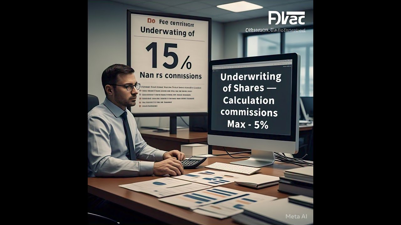 Underwriting of Shares Calculation of Commissions - YouTube