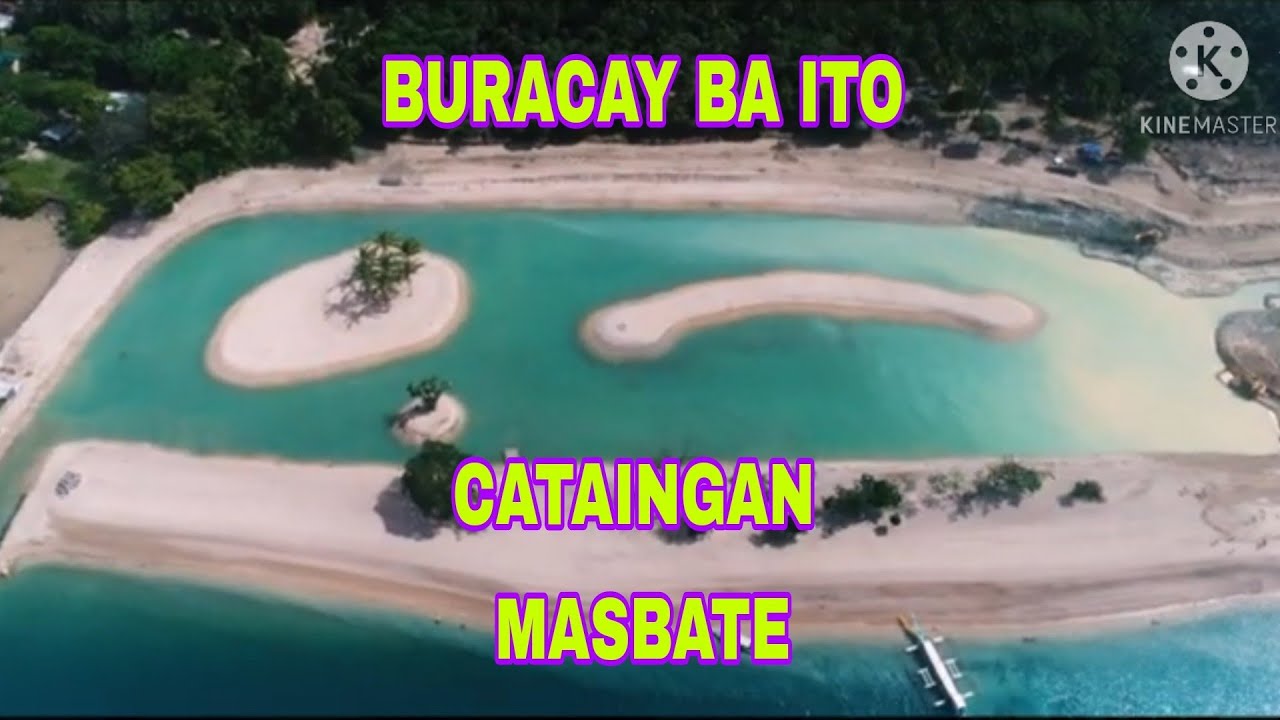 PARADISE OF CATAINGAN MASBATE #MATAYOM LAGOON W/ MANILA BAY EARIAL VIEW ...