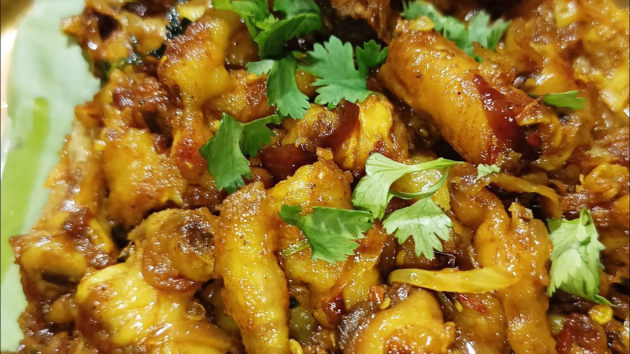 Chicken panja🖐️ recipe dry fry/ek bar ghar me banaye #vediovirel # ...