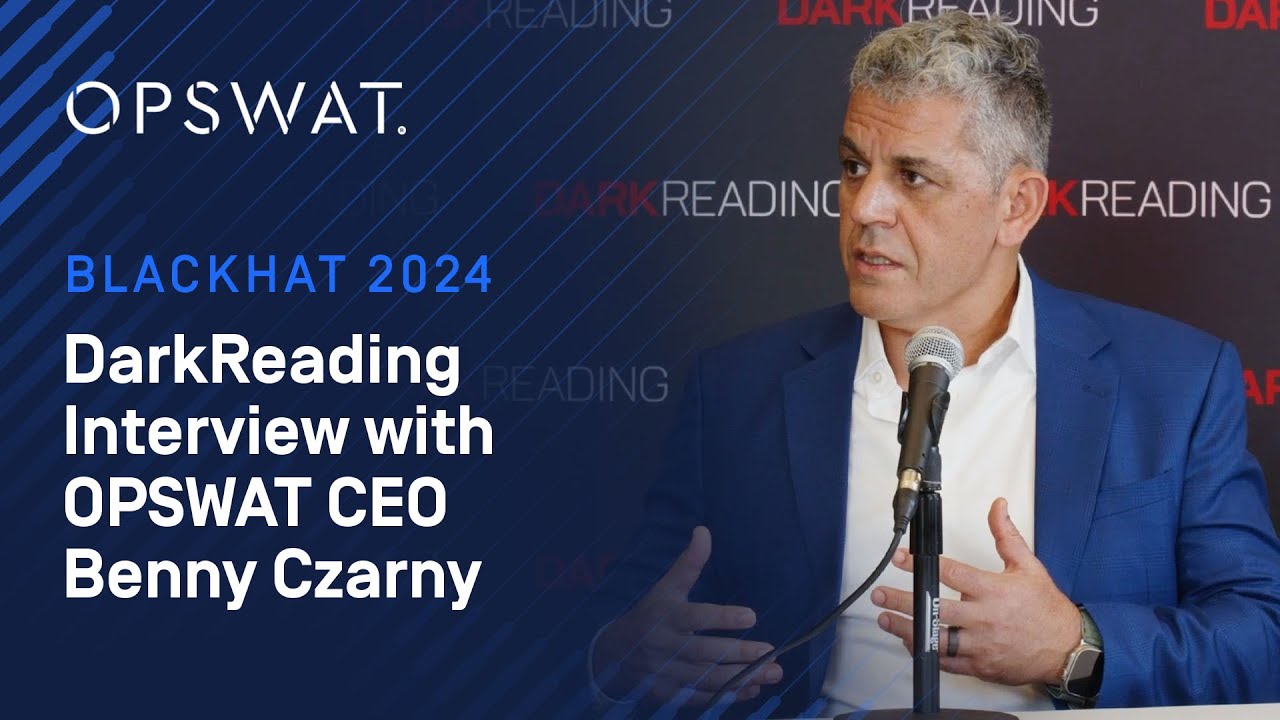 How AI Shapes Cybersecurity | DarkReading Interview with OPSWAT CEO ...