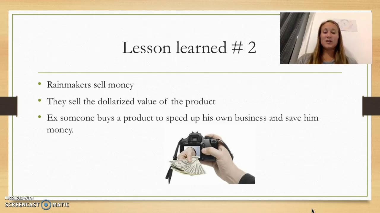 How to Become a Rainmaker project - YouTube