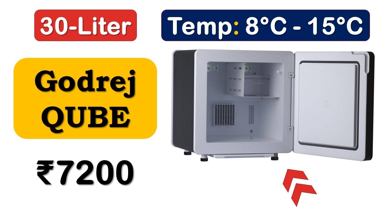 👉Godrej Qube Mini Fridge Review🔥मिनी फ्रिज🔥30L Mini Cooler🔥Godrej ...
