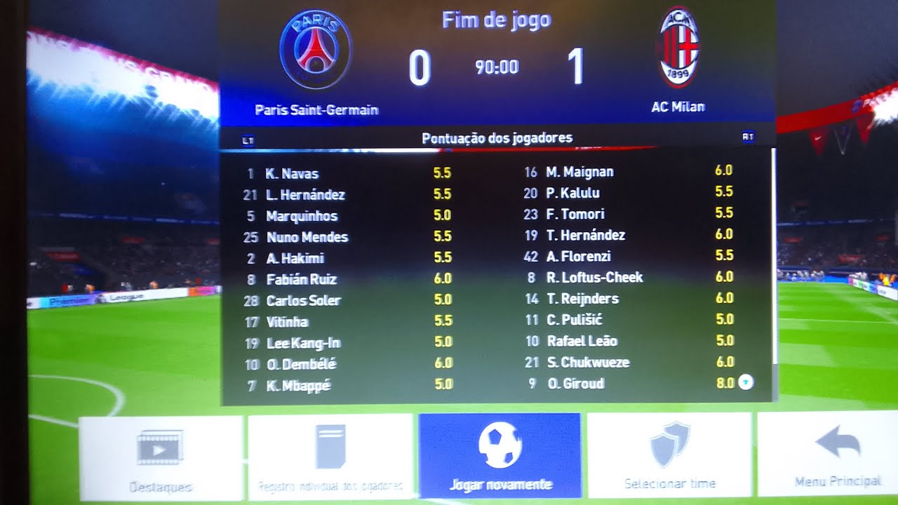 PARTE 2 AC MILAM VS CHELSEA FC - YouTube