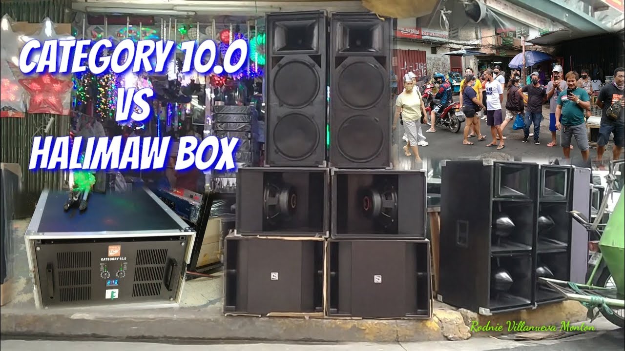 CATEGORY 10.0 POWER AMPLIFIER SOUND CHECK W/ P-AUDIO HALIMAW BOX,IMIX ...