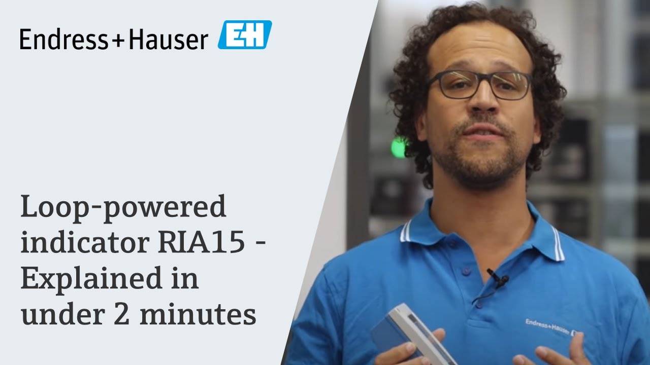 Loop-powered indicator RIA15 - Explained in under 2 minutes - YouTube