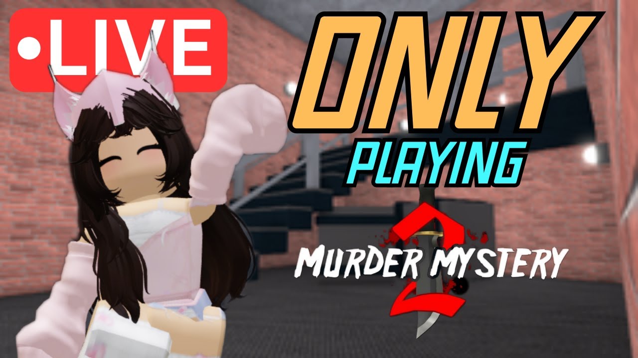 🔴PLAYING MM2 WITH FOLLOWERS NIGHT STREAM (JOINS ARE ONE FOR PEOPLE I ...