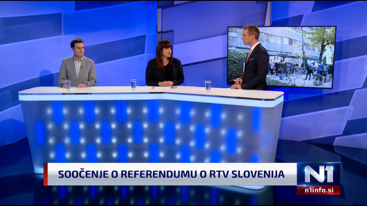 N1 STUDIO: Soočenje Uroša Urbanije in Nike Kovač o RTV Slovenija - YouTube