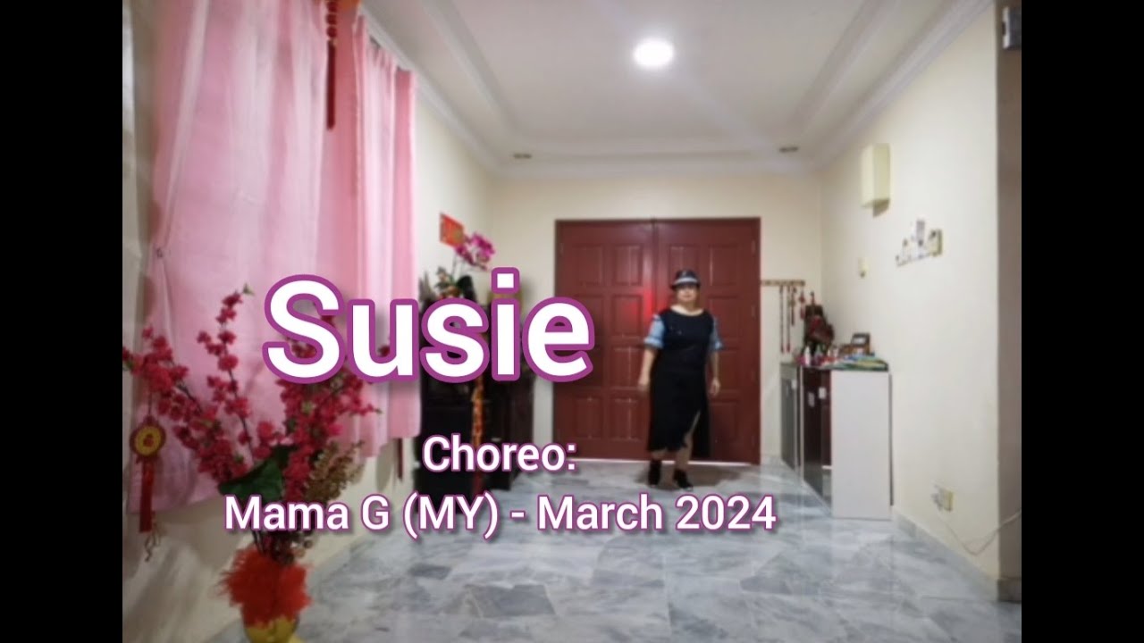 Susie - Line Dance (Mama G (MY) - March 2024) - demo - YouTube
