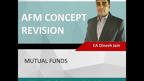 CA Final - AFM - Sep 2025/Jan 2026 Revision (100% English) - YouTube