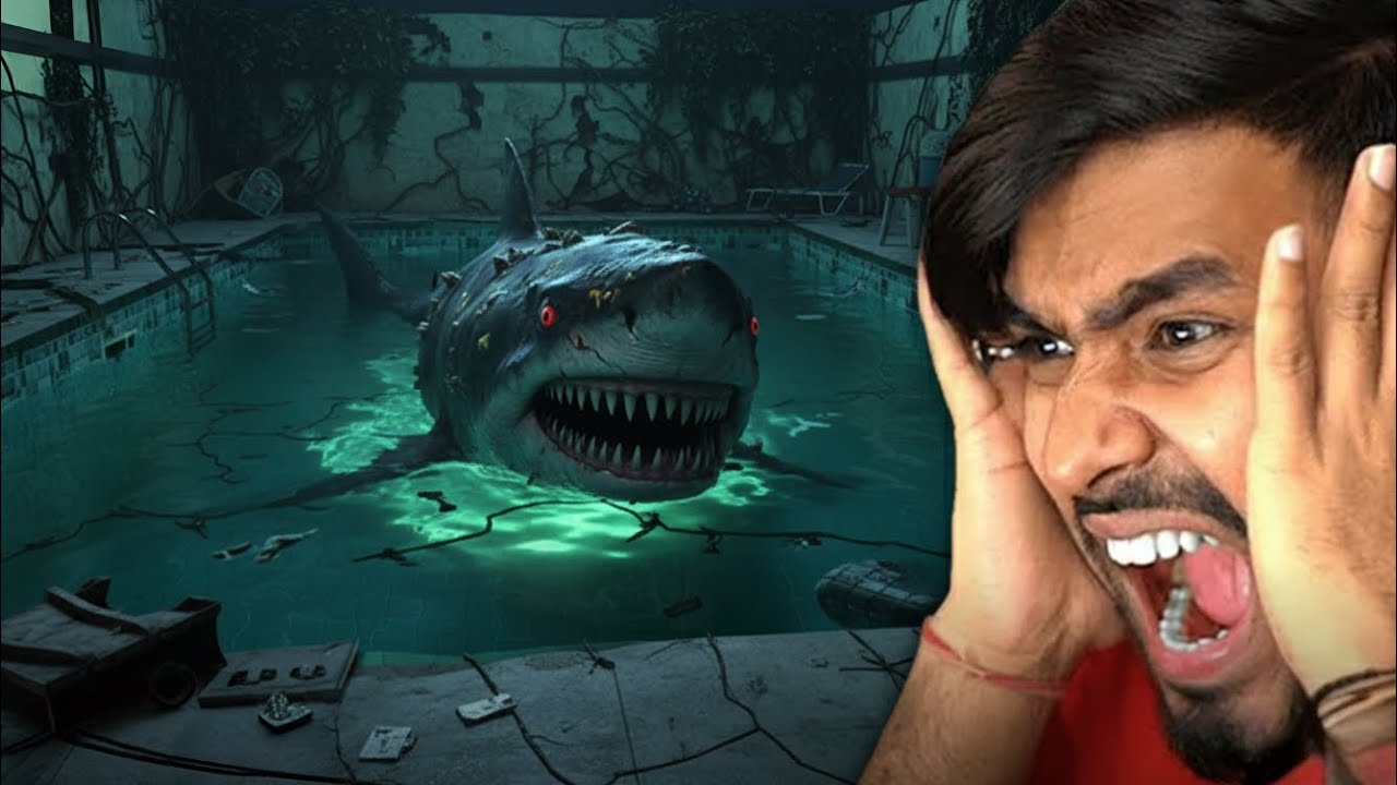 A Dangerous Zombie Shark Entered in My Swimming Pool And I have To ...
