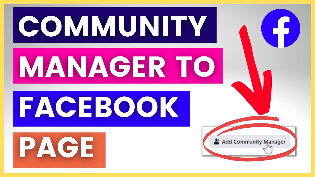 How To Add Community Manager To A Facebook Page? [in 2025] - YouTube