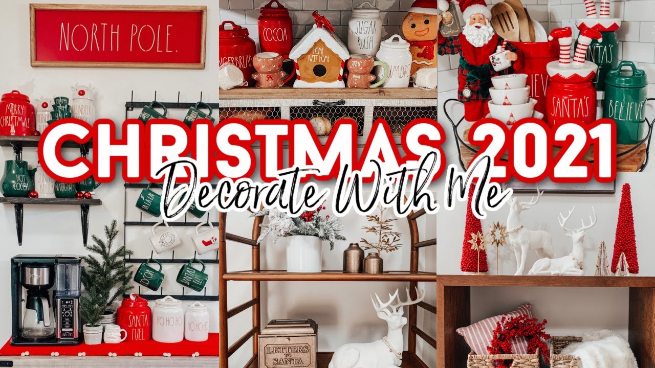 Christmas Decorate With Me 2021 - YouTube
