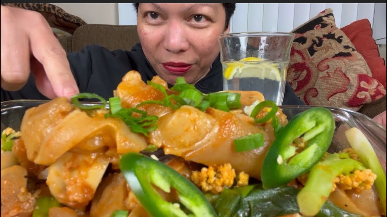 SUPER SPICY OX FEET MUKBANG | FILIPINO FOOD | MUKBANG PHILIPPINES - YouTube