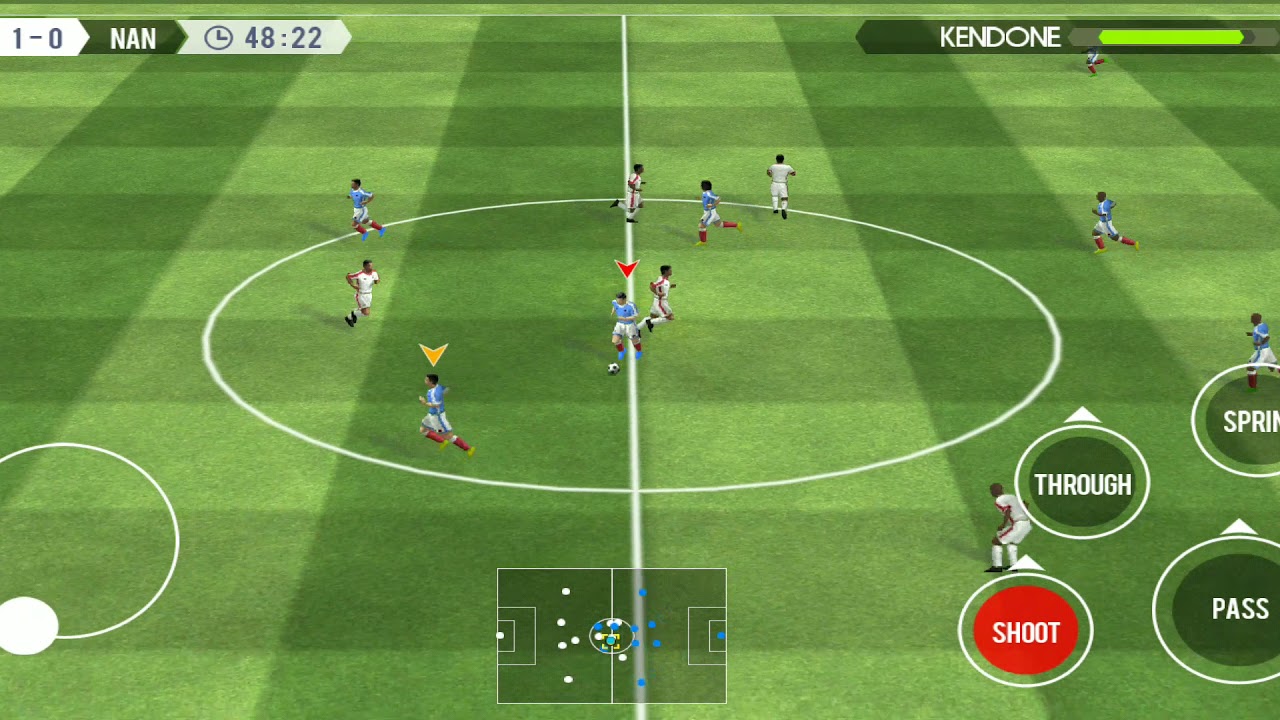 real football game play winning moment - YouTube