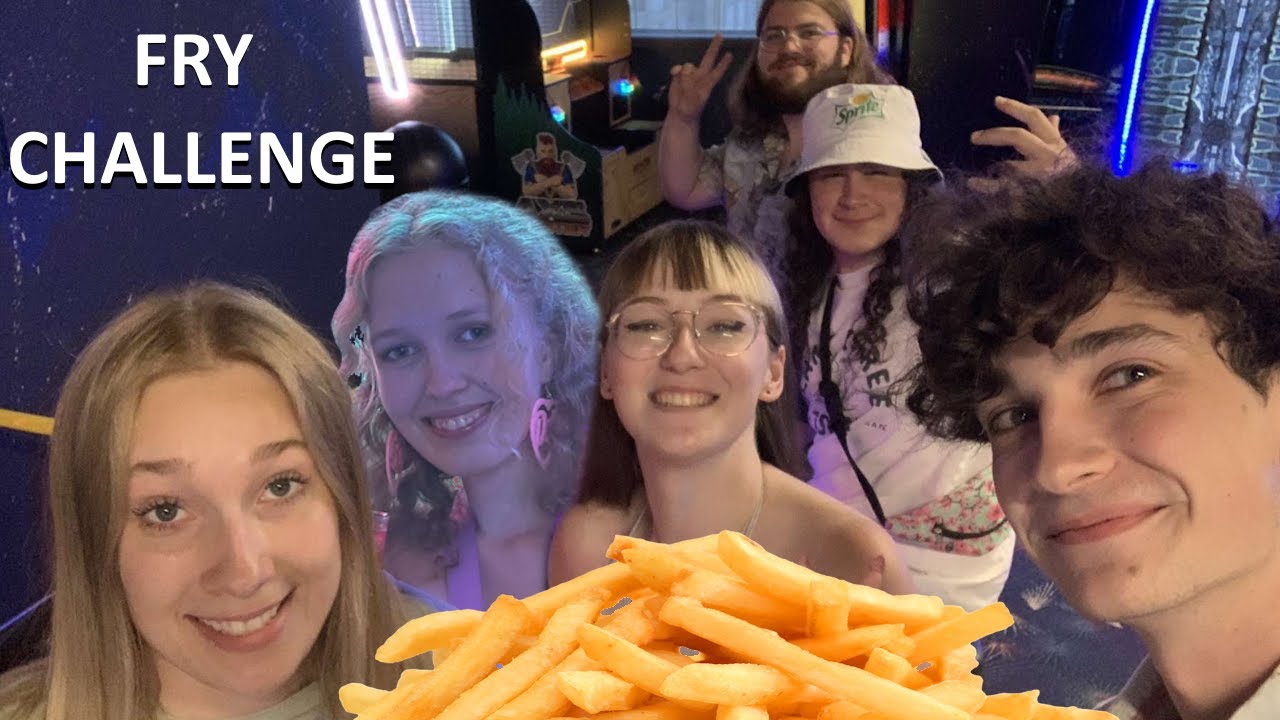 Barbie's Birthday Fry Challenge - YouTube